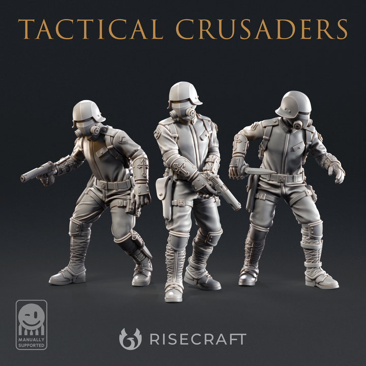 3D Printable Tactical Crusaders by Rise Craft